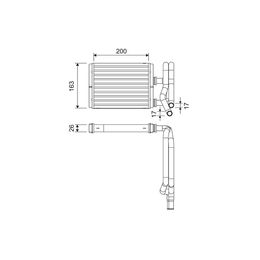 Valeo W&auml;rmetauscher, Innenraumheizung 811577 f&uuml;r HONDA