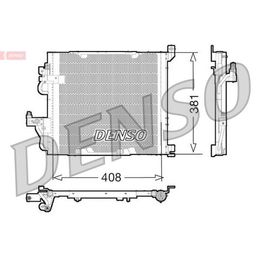 DENSO Kondensator, Klimaanlage dcn20012 f&uuml;r Opel Vaughall