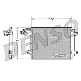 DENSO Kondensator, Klimaanlage dcn32030 f&uuml;r VAG