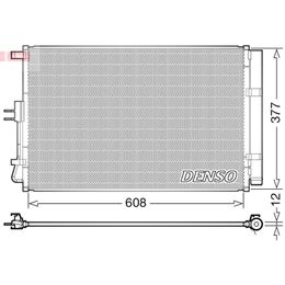 DENSO Kondensator, Klimaanlage dcn43003 f&uuml;r KIA