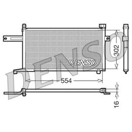 DENSO Kondensator, Klimaanlage dcn46005 f&uuml;r NISSAN
