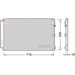 DENSO Kondensator, Klimaanlage dcn51011 f&uuml;r LEXUS