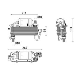 Mahle Kondensator, Klimaanlage ac960000p f&uuml;r BMW (BRILLIANCE)