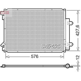 DENSO Kondensator, Klimaanlage dcn47008 f&uuml;r Suzuki