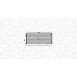 MAGNETI MARELLI Kondensator, Klimaanlage 350203806000 f&uuml;r Opel Vaughall CHEVROLET