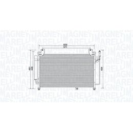 MAGNETI MARELLI Kondensator, Klimaanlage 350203990000 f&uuml;r MAZDA