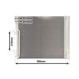 Van Wezel Kondensator, Klimaanlage 13005355 f&uuml;r NISSAN