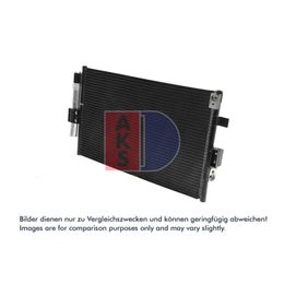 AKS DASIS Kondensator, Klimaanlage 092084n f&uuml;r Ford