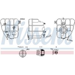 NISSENS Ausgleichsbeh&auml;lter, K&uuml;hlmittel 996255 f&uuml;r PORSCHE VW