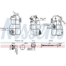 NISSENS Ausgleichsbeh&auml;lter, K&uuml;hlmittel 996215 f&uuml;r VOLVO