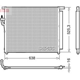 DENSO Kondensator, Klimaanlage dcn10049 f&uuml;r Ford
