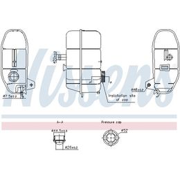 NISSENS Ausgleichsbeh&auml;lter, K&uuml;hlmittel 996332 f&uuml;r FIAT