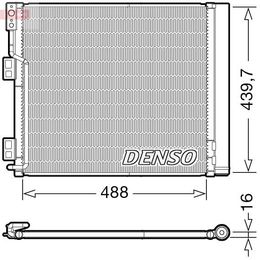 DENSO Kondensator, Klimaanlage dcn46028 f&uuml;r NISSAN