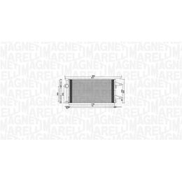 MAGNETI MARELLI Kondensator, Klimaanlage 350203761000 f&uuml;r ALFAROME/Fiat/LANCI Citro&euml;n/Peugeot