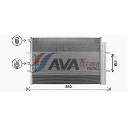 AVA QUALITY COOLING Kondensator, Klimaanlage fd5675d f&uuml;r Ford