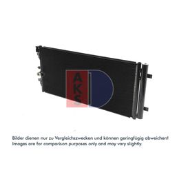 AKS DASIS Kondensator, Klimaanlage 042043n f&uuml;r VAG
