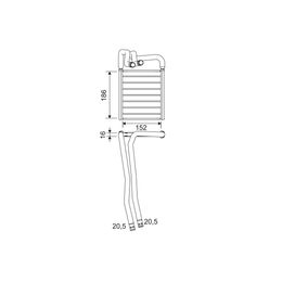 Valeo W&auml;rmetauscher, Innenraumheizung 811605 f&uuml;r HYUNDAI