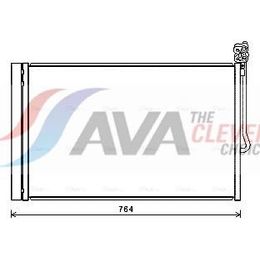AVA QUALITY COOLING Kondensator, Klimaanlage vn5334d f&uuml;r Porsche VW