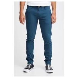 Chinohose Blend "BHNatan", Damen, Gr. 38, L&auml;nge 34, ensign blau, Web, 98% Baumwolle, 2% Elasthan, unifarben, schmal normal, Hosen Chinohose, Stoffhose mit normalem Bund und schmalem Beinen - Slim Fit