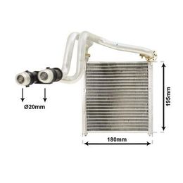 Van Wezel W&auml;rmetauscher, Innenraumheizung 58016700 f&uuml;r VW