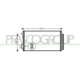 PRASCO Kondensator, Klimaanlage ft040c001 f&uuml;r Fiat
