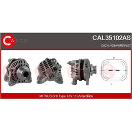 Casco Generator cal35102as f&uuml;r RENAULT MITSUBISHI