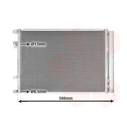 Van Wezel Kondensator, Klimaanlage 83015708 f&uuml;r KIA