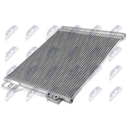 NTY Kondensator, Klimaanlage ccsme026 f&uuml;r Mercedes