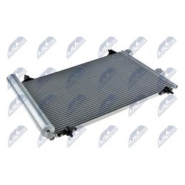 NTY Kondensator, Klimaanlage ccspe002 f&uuml;r Peugeot