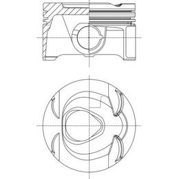 Mahle Kolben 013pi00149000