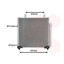 Van Wezel Kondensator, Klimaanlage 32015702 f&uuml;r MITSUBISHI