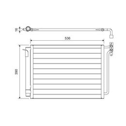 Valeo Kondensator, Klimaanlage 817575 f&uuml;r BMW