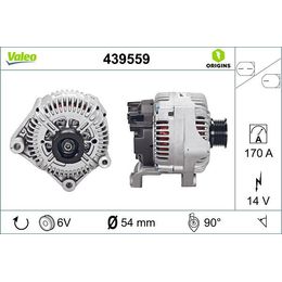 Valeo Generator NEW ORIGINAL PART 439559 f&uuml;r BMW
