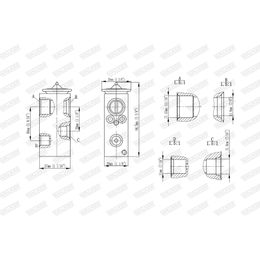 WALKER Expansionsventil, Klimaanlage wex00002 f&uuml;r PEUGEOT