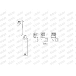 WALKER Trockner, Klimaanlage wdr00166 f&uuml;r NISSAN