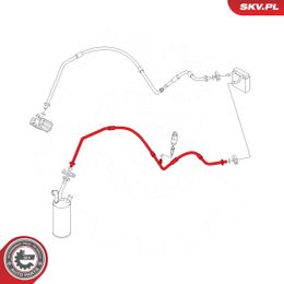 ESEN SKV Hochdruckleitung, Klimaanlage 43skv509 f&uuml;r Ford
