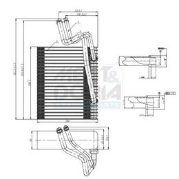 MEAT & DORIA MEAT & DORIA Verdampfer, Klimaanlage 997038 f&uuml;r RENAULT