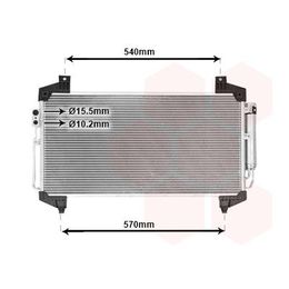 Van Wezel Kondensator, Klimaanlage 32015701 f&uuml;r MITSUBISHI