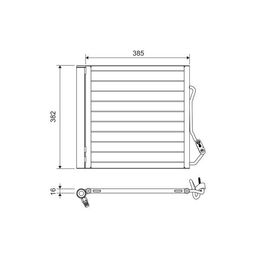 Valeo Kondensator, Klimaanlage 822639 f&uuml;r SMART
