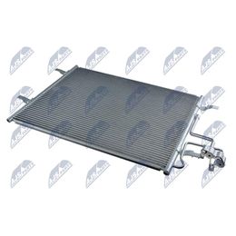 NTY Kondensator, Klimaanlage ccsfr024 f&uuml;r Ford