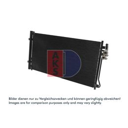 AKS DASIS Kondensator, Klimaanlage 022015n f&uuml;r JAGUAR
