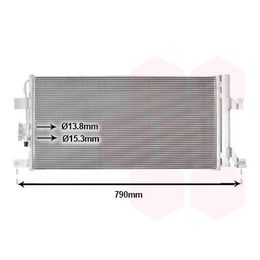 Van Wezel Kondensator, Klimaanlage 03015706 f&uuml;r VW