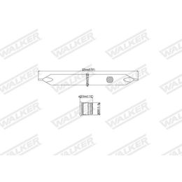 WALKER Trockner, Klimaanlage wdr00030 f&uuml;r VW