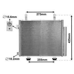 Van Wezel Kondensator, Klimaanlage 52005115 f&uuml;r Suzuki NISSAN