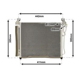 Van Wezel Kondensator, Klimaanlage 83005158 f&uuml;r KIA