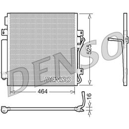 DENSO Kondensator, Klimaanlage dcn06011 f&uuml;r Chrysler JEEP DODGE