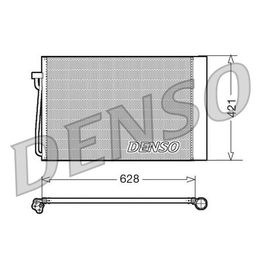 DENSO Kondensator, Klimaanlage dcn05018 f&uuml;r MINI BMW