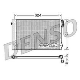 DENSO Kondensator, Klimaanlage dcn05011 f&uuml;r BMW