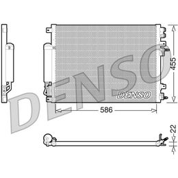DENSO Kondensator, Klimaanlage dcn06001 f&uuml;r Chrysler