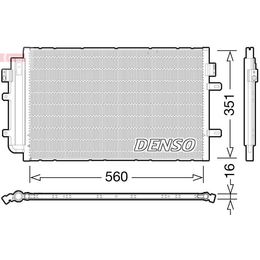 DENSO Kondensator, Klimaanlage dcn12005 f&uuml;r Iveco